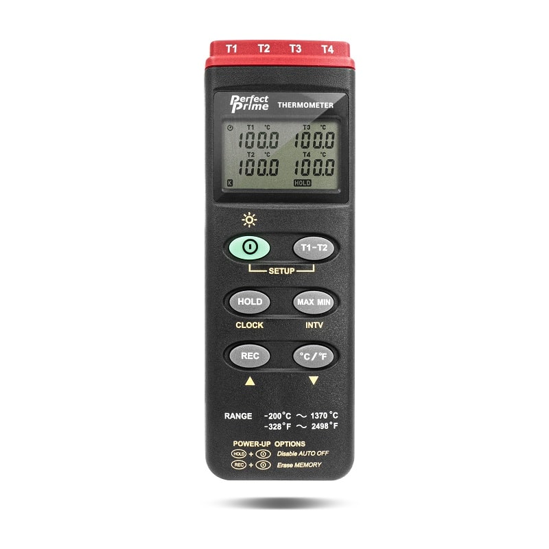 4 Channels Thermocouple Thermometer | TC0309 | PerfectPrime